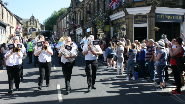 Towns and villages gear up for Whit Friday brass band contests - BBC News