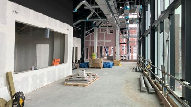 Inside Becketwell Arena, Derby's new £46m music arena - BBC News