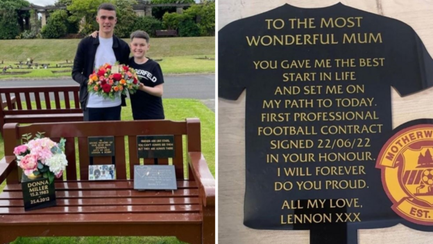 Lennon Miller: From 'devastating' grief to Motherwell record sale - BBC ...