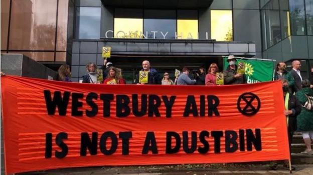 What's happening now at Westbury's waste incinerator site? - BBC News