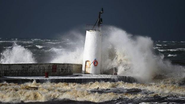 Storm Darragh: Millions sent alert after rare red weather warning - BBC ...