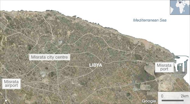 Libya rebels 'capture Misrata airport' - BBC News