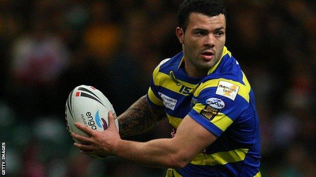Warrington's Chris Bridge faces a potential suspension - BBC Sport