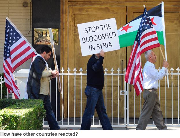 Syria's year of protest and insurrection - BBC News