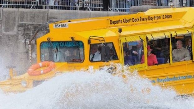 Amphibious vehicle tours to return to Liverpool - BBC News