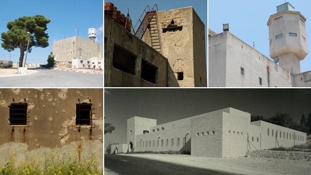 Charles Tegart and the forts that tower over Israel - BBC News