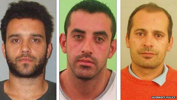 St Peter Port gang rape trial finds three men guilty - BBC News