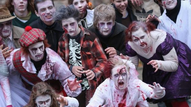 Why Zombie live experiences are proving big business - BBC News