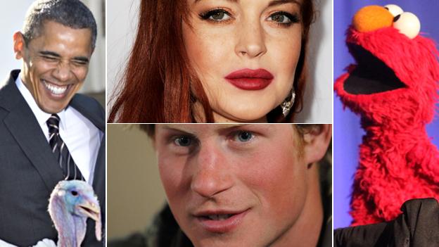 Tweets of the week: Thanksgiving, Elmo and Prince Harry - BBC News