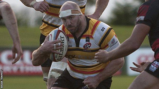 Cornish Pirates prop Alan Paver prepares for testimonial - BBC Sport