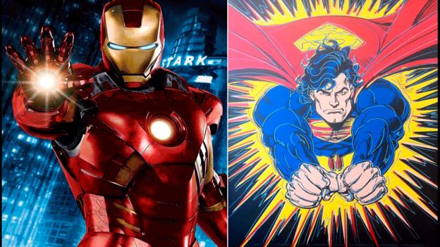 In Pictures: Superhero exhibition - BBC News