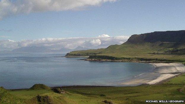 Eigg toasts a clutch of milestones - BBC News