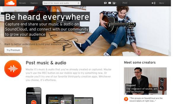 SoundCloud boss puts in the air miles - BBC News