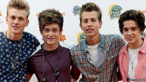 The Vamps celebrate chart hit - BBC Newsround
