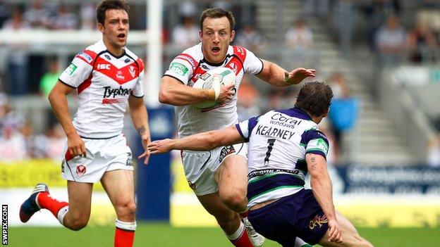 James Roby: NRL move did not interest St Helens hooker - BBC Sport