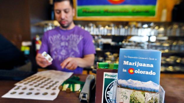 Colorado collects $2m in marijuana taxes in January - BBC News