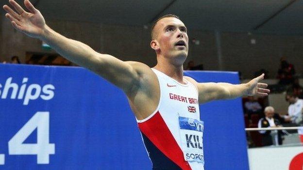 Richard Kilty: European gold medallist 'ran like a kid at school' - BBC ...
