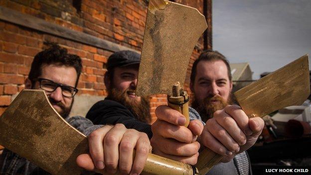 Dead Rat Orchestra's meat cleavers recreate vigilantes' music - BBC News