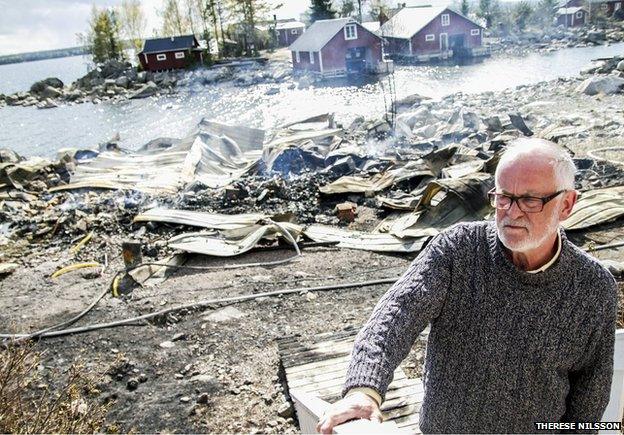 Sweden fire turns cans of rotten fish into exploding missiles - BBC News