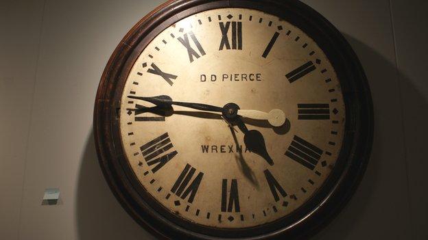 Wrexham clock-making exhibition at museum - BBC News