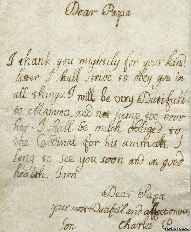 Royal Archive documents revealed at Windsor Castle - BBC News