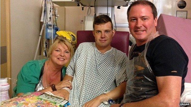 Warcop army base crash soldier Josh Osborne making 'remarkable recovery ...
