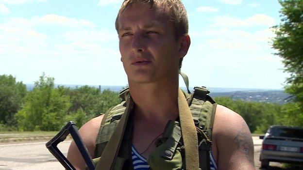 Ukraine conflict: Inside crisis-hit towns of Donetsk and Luhansk - BBC News