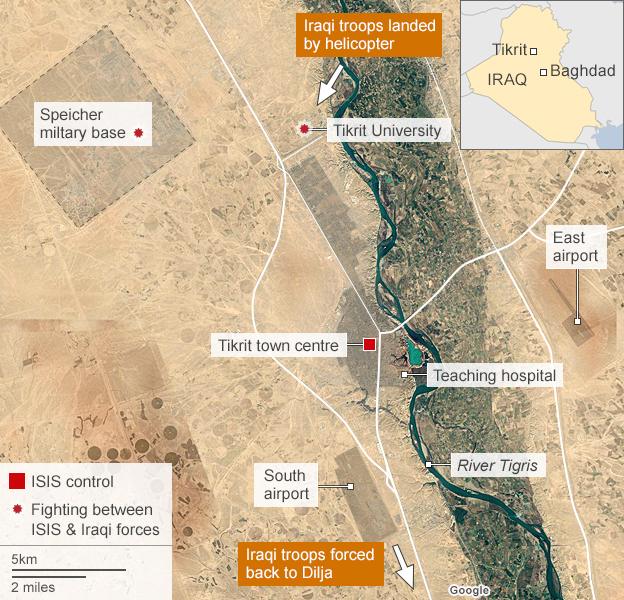 Iraq crisis: Tikrit nurses' plea for help as fighting rages - BBC News