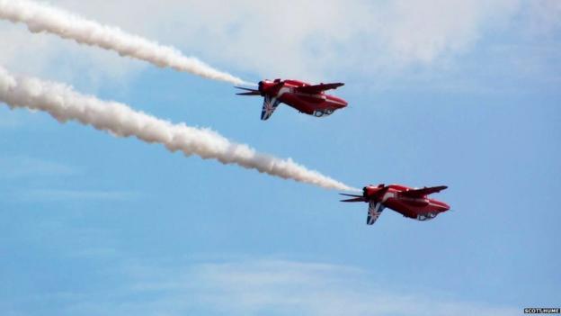 In pictures: Scotland's National Air Show 2014 - BBC News