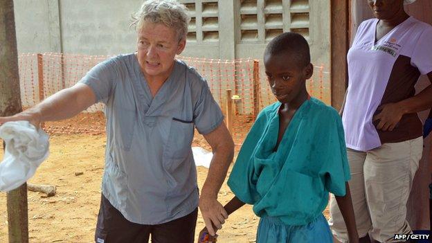 Ebola: It's a scary disease. It kills people quickly - BBC News