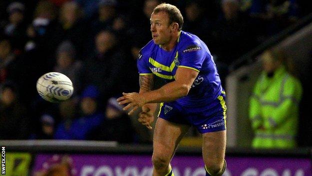 Warrington's Micky Higham sets sights on top-four finish - BBC Sport