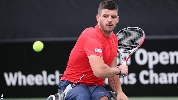 David Phillipson: Breaking bones and breaking serve - BBC Sport