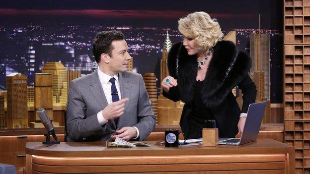 Comedian Joan Rivers dies aged 81 - BBC News