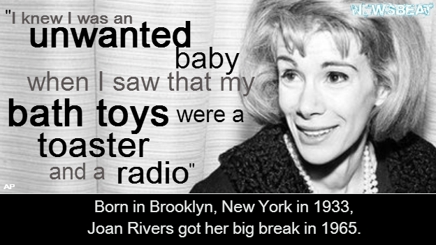 The life of Joan Rivers in seven jokes - BBC News