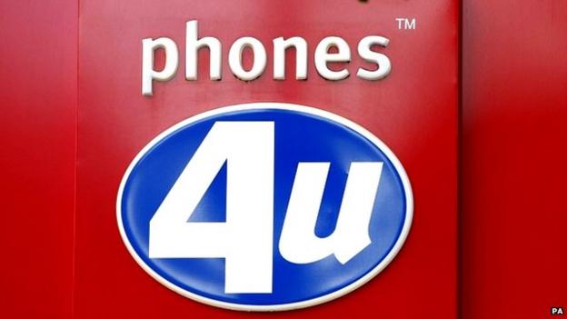 Phones 4U shops closing down across UK - BBC News