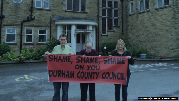 Security guards deployed at 84th birthday party in care home - BBC News