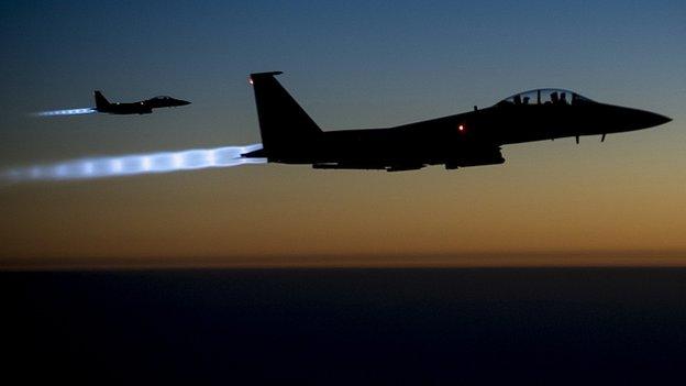 Why UK warplanes have a 'difficult' Iraq mission - BBC News