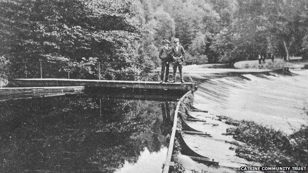 Catrine hydro scheme harnesses 18th century technology - BBC News