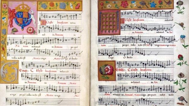 Henry VIII, the choir book and Alamire the spy - BBC News