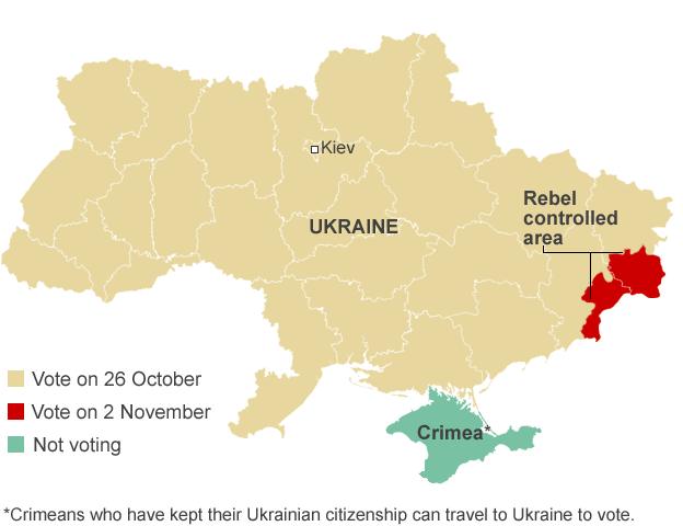Ukraine crisis: Pro-Western blocs 'win Ukraine poll' - BBC News