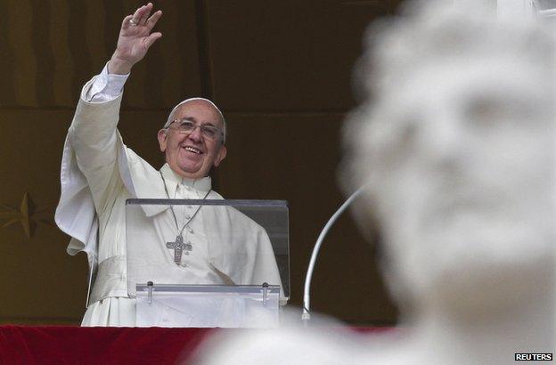 Pope Francis: Big Bang and evolution confirm God exists - BBC News