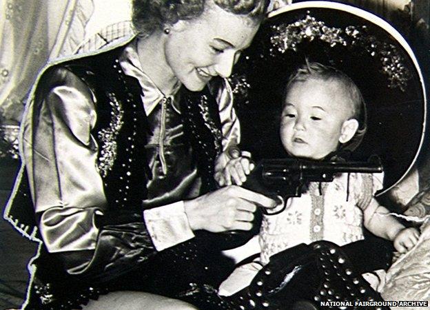 Florence Shufflebottom: Staring at life down the barrel of a gun - BBC News