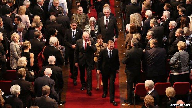 Gough Whitlam: Key quotes from memorial to Australia's ex-PM - BBC News