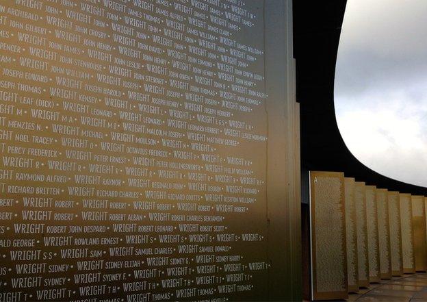 New French WWI memorial focuses on individuals, not nations - BBC News