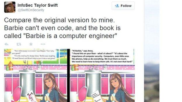 #BBCtrending: Feminist Hacker Barbie - BBC News