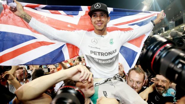 Lewis Hamilton: Crunching the numbers of title win number two - BBC Sport