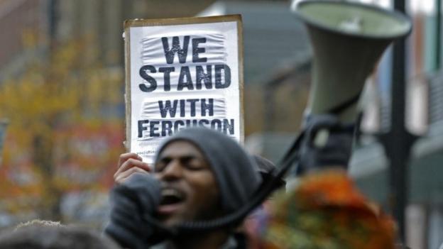 Ferguson a stark reminder of US human rights issues - media - BBC News