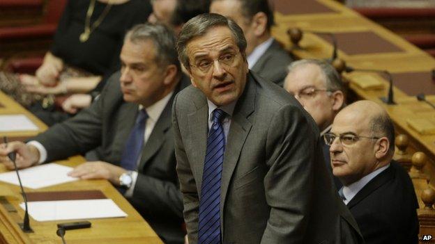 Greek presidential vote goes to third and final round - BBC News