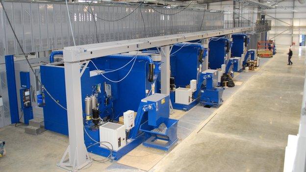 Cosworth in Northampton marks 60 years of powering champions - BBC News