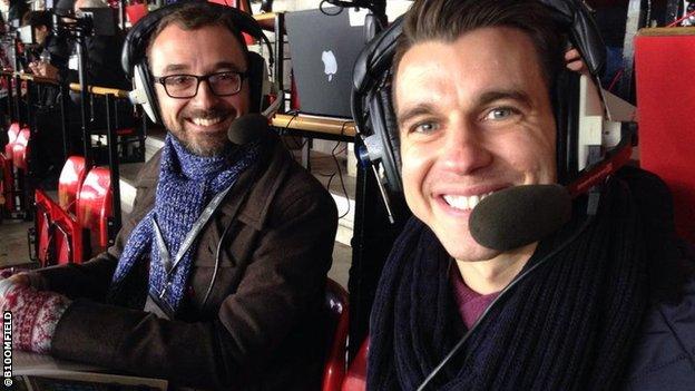 Matt Bloomfield column: Handling the nerves for radio debut - BBC Sport